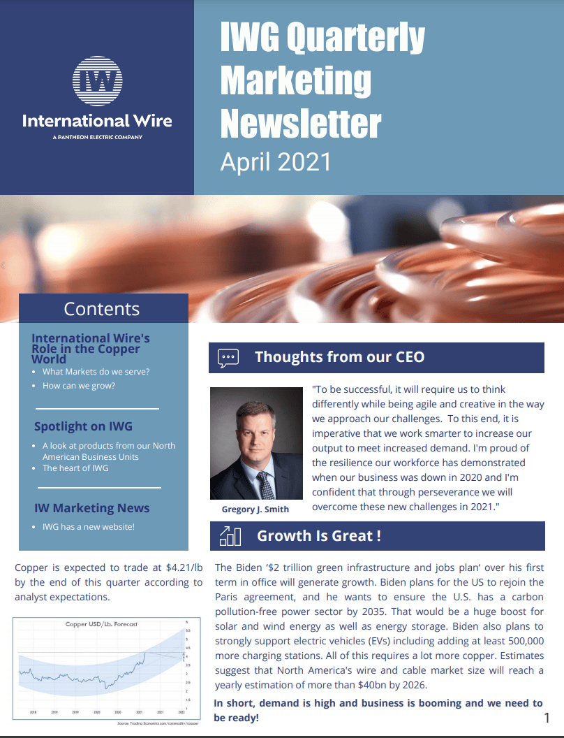 Blog | Newsletter | International Wire Group